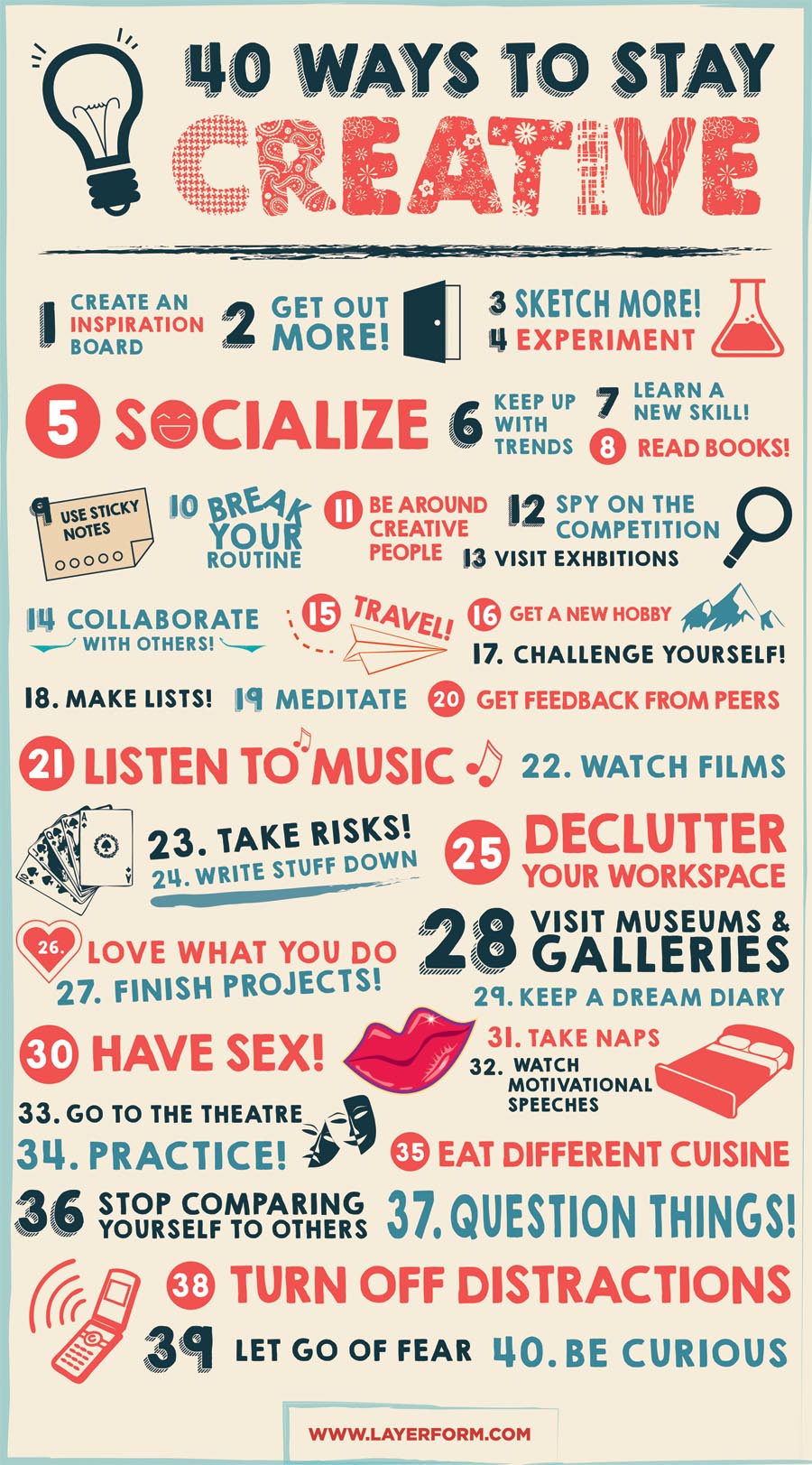 Discover 40 Different Ways To Stay Creative Daniel Swanick