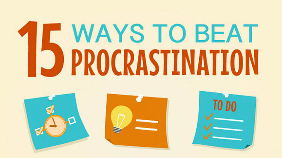 Infographic 15 Ways To Beat Procrastination Daniel Swanick